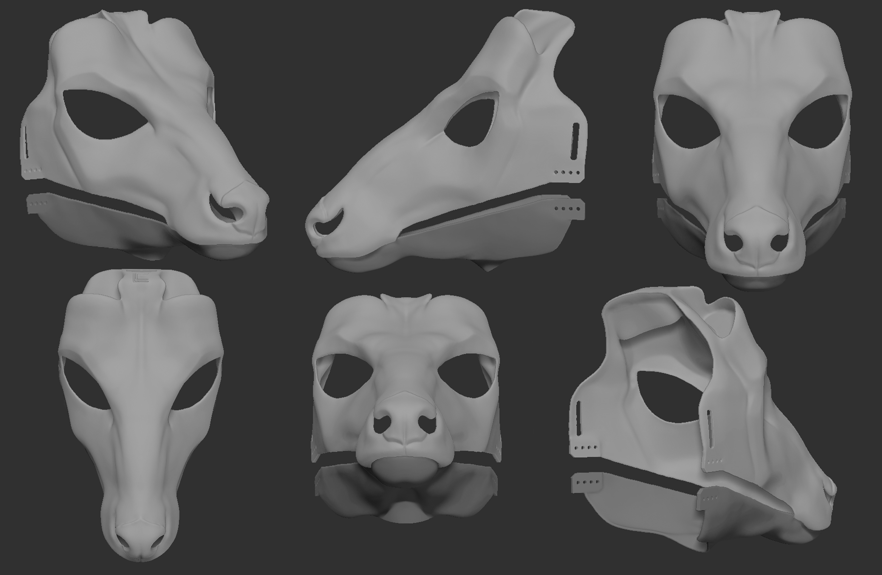 Bongo/Antelope no. 1 - Head base – Ligris Cybernetics