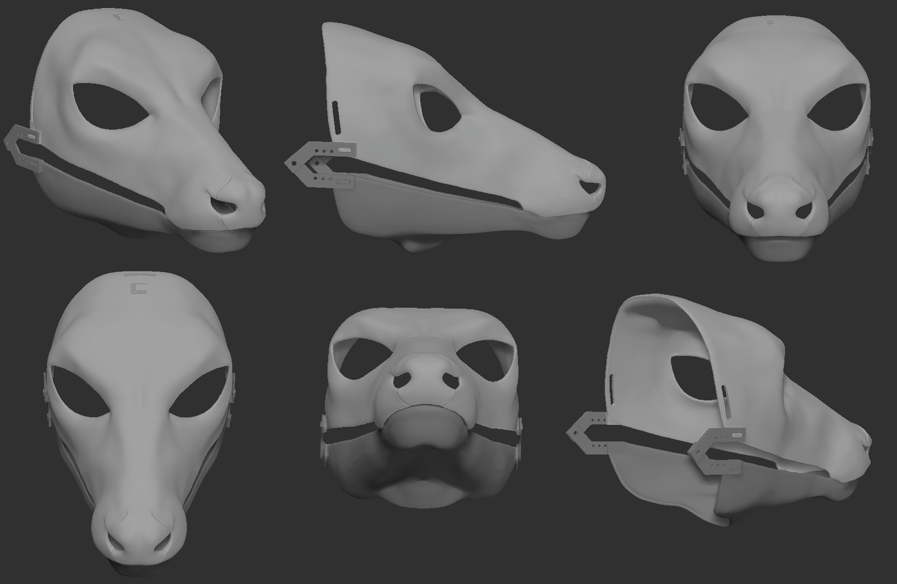 Deer - Head base – Ligris Cybernetics