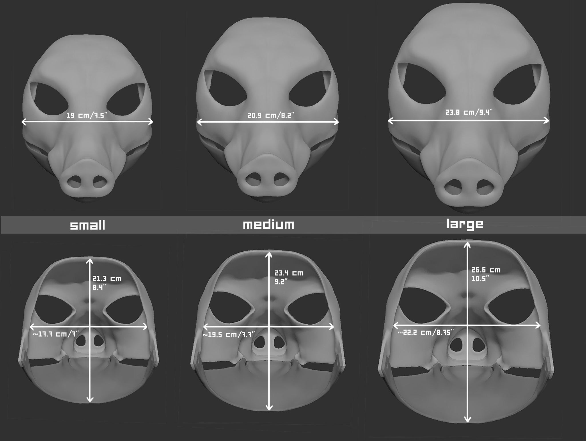 Boar - Head base – Ligris Cybernetics