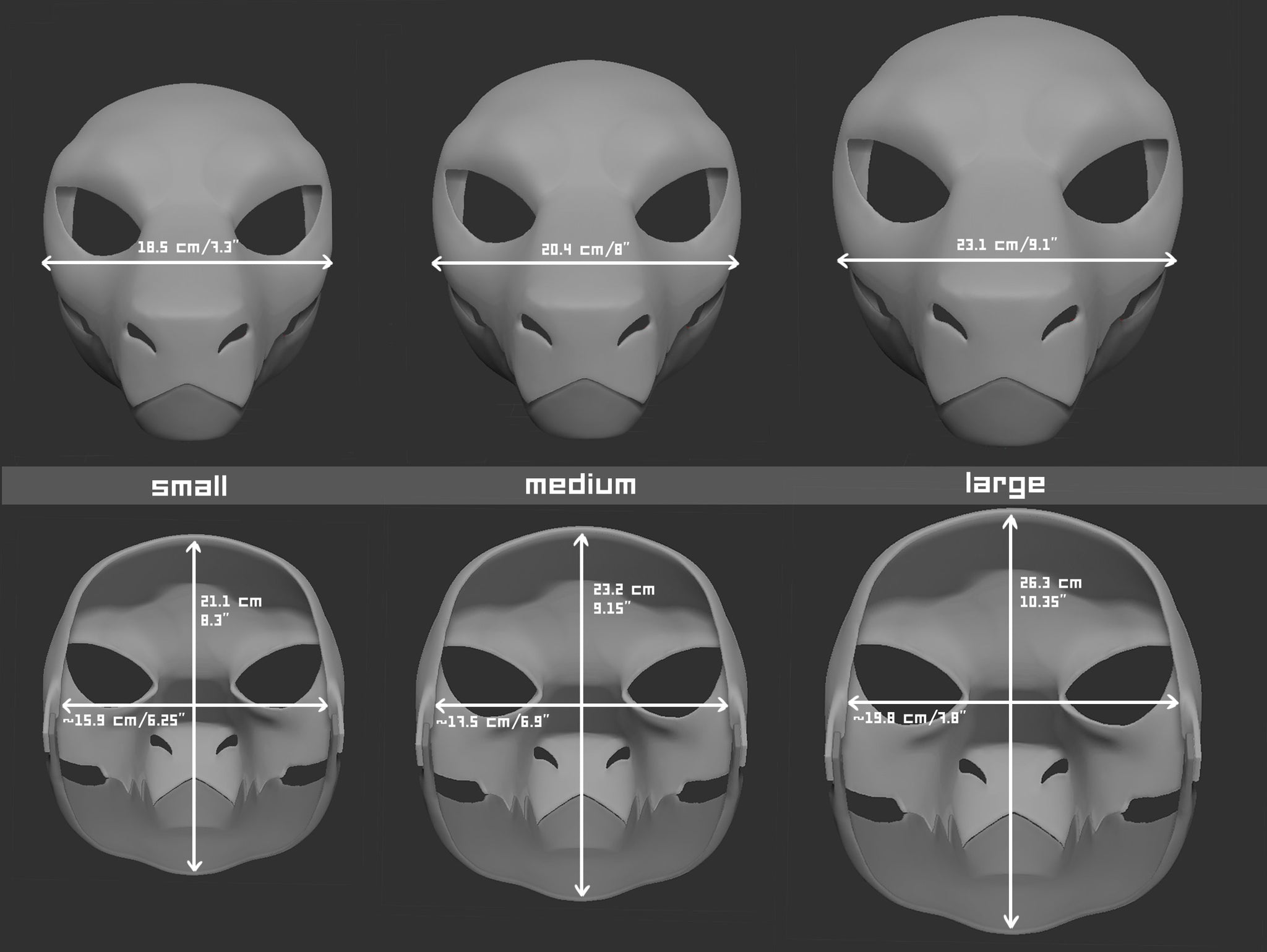 Wickerbeast - Head base – Ligris Cybernetics